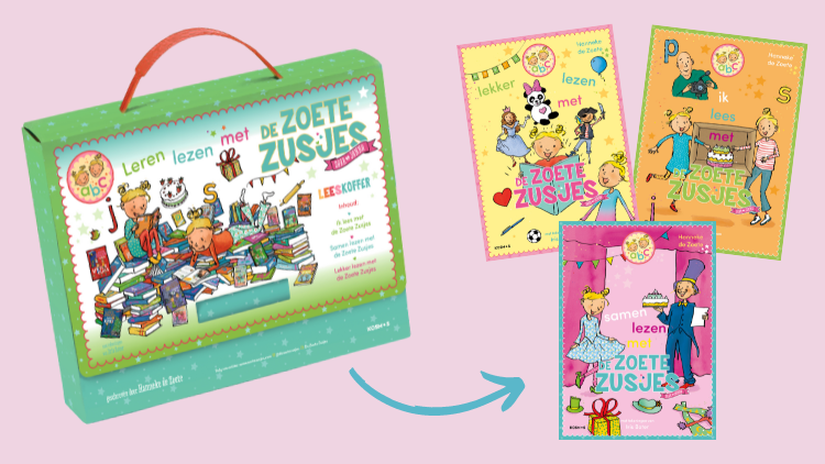 Leren lezen met de Zoete Zusjes leeskoffer! - De Zoete Zusjes
