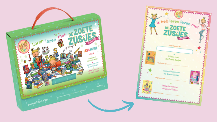 Leesdiploma en leesboekenlegger! - De Zoete Zusjes